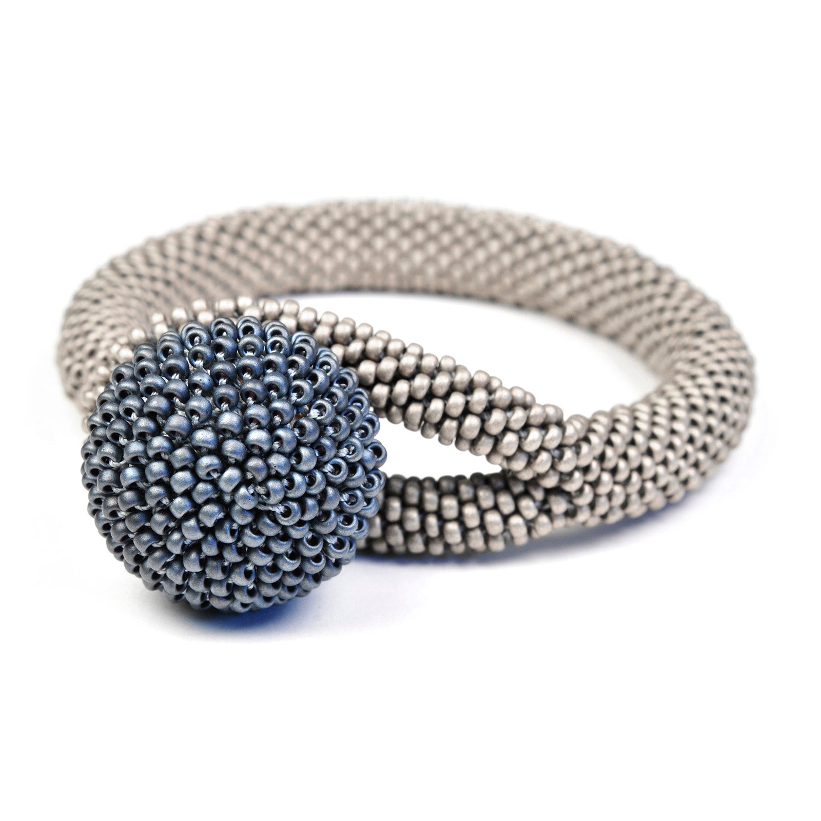 Button Closure Bracelet – OM Beadwork